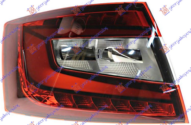 STOP LAMPA CELA LED (HELLA) Leva str. SKODA OCTAVIA 6 (2017-2020) (OEM: 5E5945207, 5E5945711)