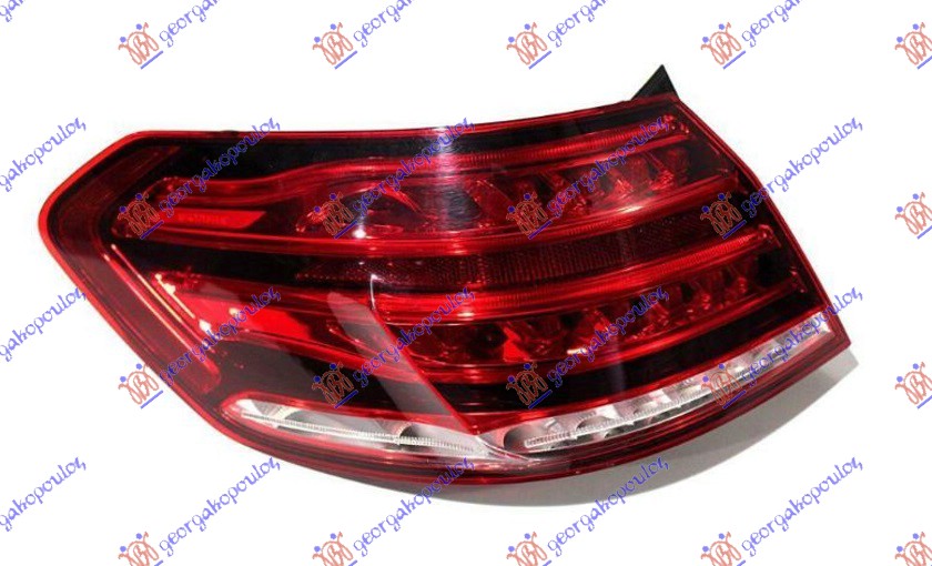 STOP LAMPA SPOLJASNJA CELA LED CRNO KUCISTE ULO Leva str. MERCEDES E CLASS (W212) (2013-2016) (OEM: 2129060703, A2129060703)