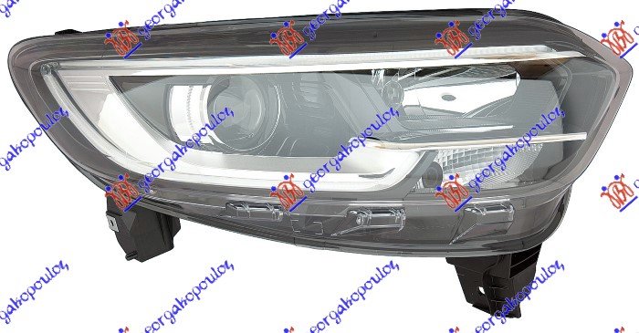 FAR ELEKTRICNI (H7) SA LED DNEVNIM SVETLIMA (DEPO) Desna str. RENAULT KADJAR (2015-2019) (OEM: 260102597R)