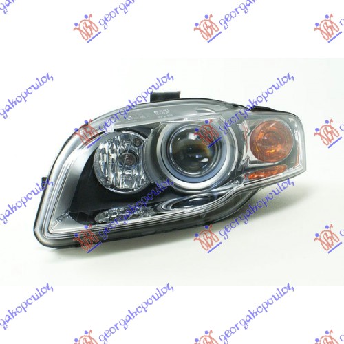 FAR XENON (ZUTI MIGAVAC) (DEPO) Leva str. AUDI A4 (2004-2007) (OEM: 8E0941029AS)