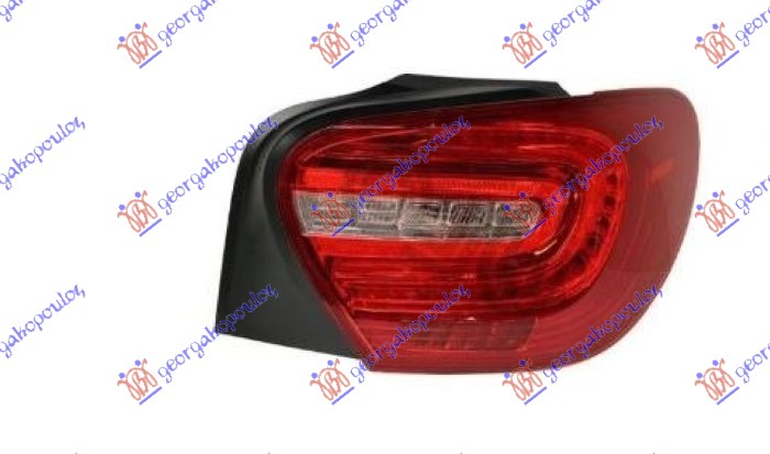 STOP LAMPA LED (ULO) Desna str. MERCEDES A CLASS (W176) (2012-2015) (OEM: A1769062400, A1769063200)