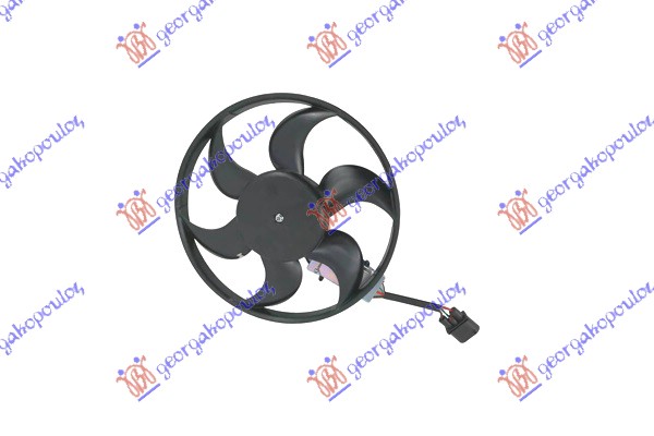 VENTILATOR 4.2 BEN 2.7-3.0 DIZ 400mm 400W DES AUDI A6 (2004-2008) (OEM: 4F0959455B, 4F0959455J)