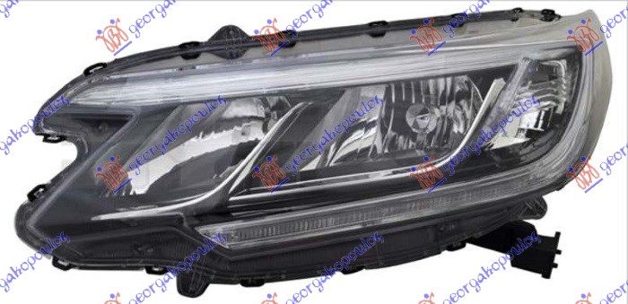 FAR ELEKTRICNI SA LED DNEVNIM SVETLOM (TYC) Leva str. HONDA CR-V (2015-2017) (OEM: 33150-T1G-G71, 33150T1GG71)