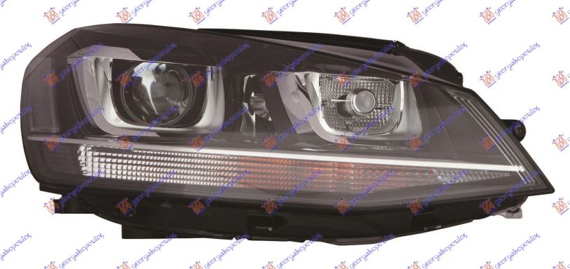FAR XENON (TYC) Desna str. VW GOLF VII (2013-2016) (OEM: 5G1941040)