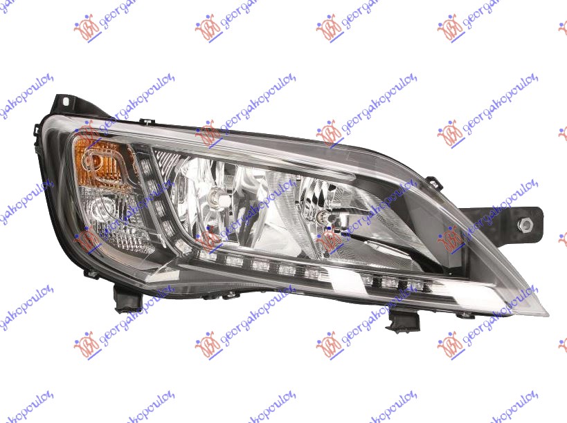 FAR ELEKTRICNI SA LED DNEVNIM SVETLOM (DEPO) Desna str. FIAT DUCATO (2014-2020) (OEM: 1374293080, 1612041080)