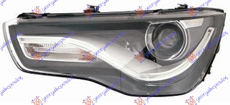 FAR XENON SA LED DNEVNIM SVETLOM (DEPO) Leva str. AUDI A1 (2010-2014) (OEM: 8X0941029J, 8X0941043)