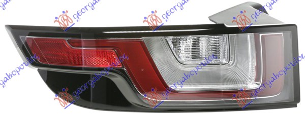 STOP LAMPA LED (HELLA) Leva str. RANGE ROVER EVOQUE (2015-2019) (OEM: LR072649)