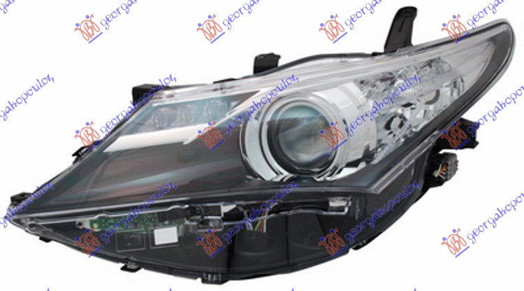 FAR ELEKTRICNI SA LED DNEVNIM SVETLOM (TYC) Leva str. TOYOTA AURIS (2012-2015) (OEM: 81170-02J60, 81170-02J61, 8117002J60)