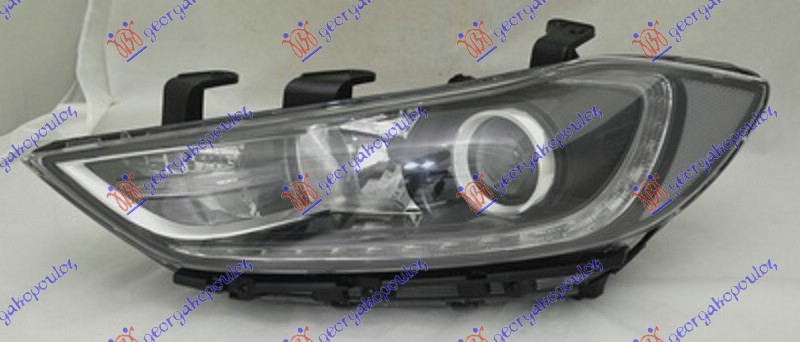 FAR ELEKTRICNI (H7/HB3) SA LED DNEVNIM SVETLOM (TYC) Desna str. HYUNDAI ELANTRA (2015-2019) (OEM: 92102-F2100, 92102F2100)
