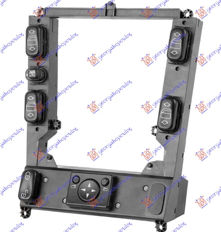 PREKIDAC (SA PARKIKACEM-SENZOROM) 02-(49PIN) MERCEDES ML (W163) (1998-2005) (OEM: 1638207010)