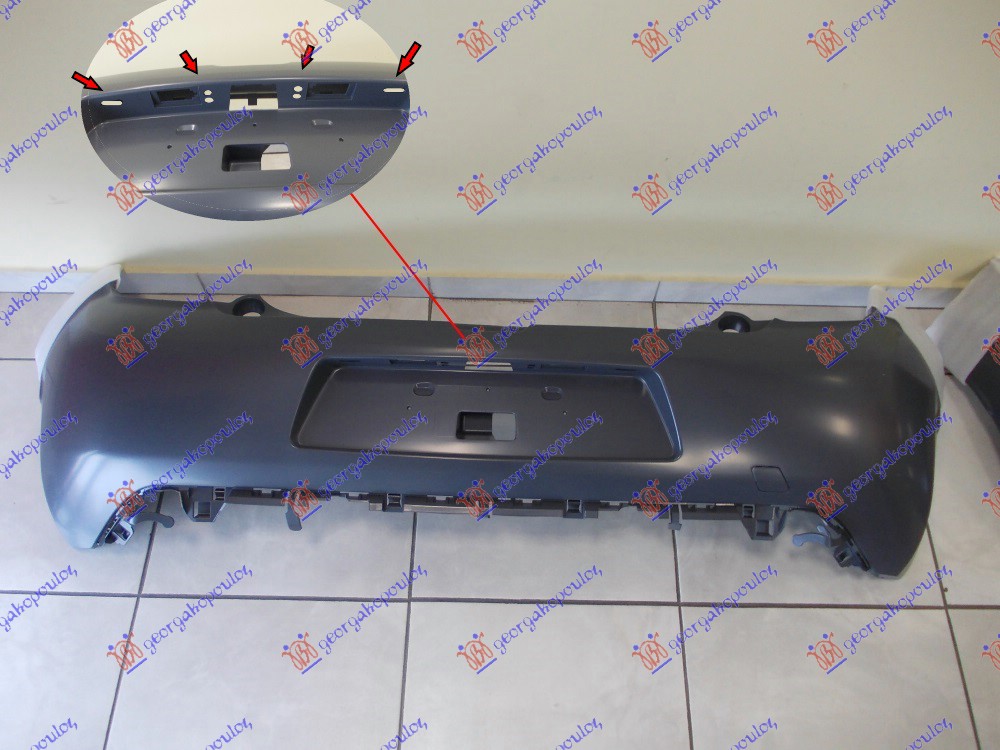 ZADNJI BRANIK PRAJMER (SPORT) CITROEN DS3 (2014-2016) (OEM: 1611631580)