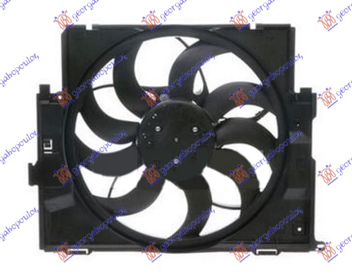 VENTILATOR BENZIN-DIZEL (485mm) (3 PIN) (400W) BMW SERIES 1 (F21/20) 3/5D (2015-2019) (OEM: 17427600558, 17427640509, 17428621191)