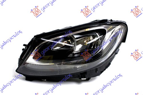 FAR ELEKTRICNI (H7/H7) SA LED DNEVNIM SVETLOM (MARELLI) Leva str. MERCEDES C CLASS (W205) COUPE/CABRIO (2015-2018) (OEM: 2059066402, A2058200161, A2059066402)