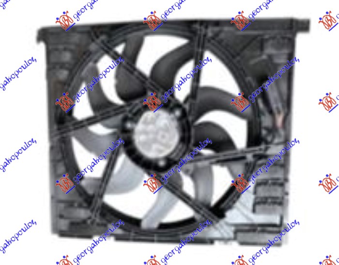 VENTILATOR 2.0 BENZIN 2.0-3.0 DIZEL BMW SERIES 3 (G20/G21) SDN/S.W. (2018-) (OEM: 17428477379, 17428666815)