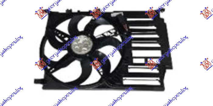 VENTILATOR KOMPLET 1.5-2.0 DIZEL MINI CLUBMAN (F54) (2015-) (OEM: 17427617610, 17427617612, 17427637189)