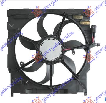 VENTILATOR KOMPLET BENZIN BMW X5 (E70) (2007-2010) (OEM: 17427537357, 17427598738, 17427616103)