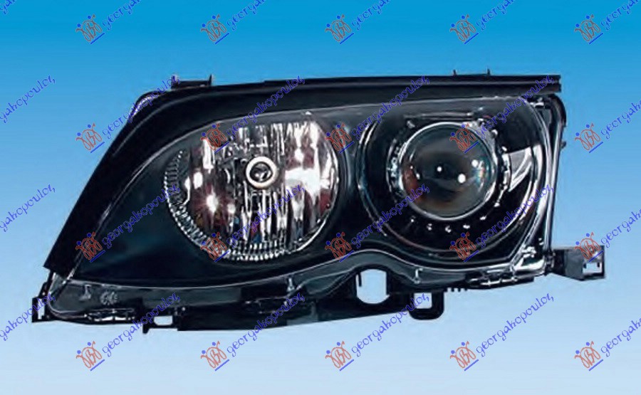 FAR XENON CRNI (TYC) Leva str. BMW SERIES 3 (E46) SDN (2002-2005) (OEM: 63127165775)