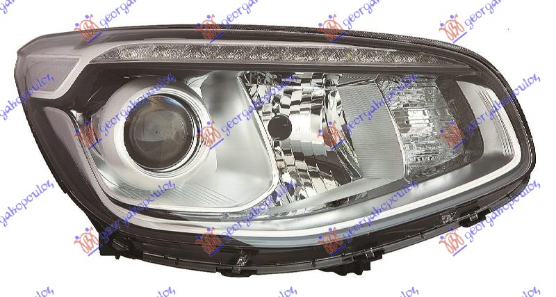 FAR ELEKTRICNI SA LED DNEVNIM SVETLOM (DEPO) Desna str. KIA SOUL (2013-2016) (OEM: 92102-B2040, 92102B2040)