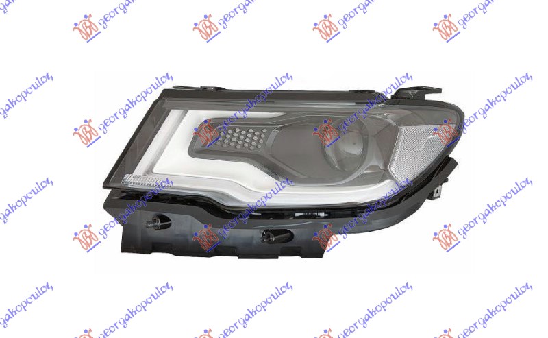 FAR EL. (HB3) LED DNEVNO SVETLO (DEPO) Leva str. JEEP COMPASS (2016-2022) (OEM: 55112819AD)