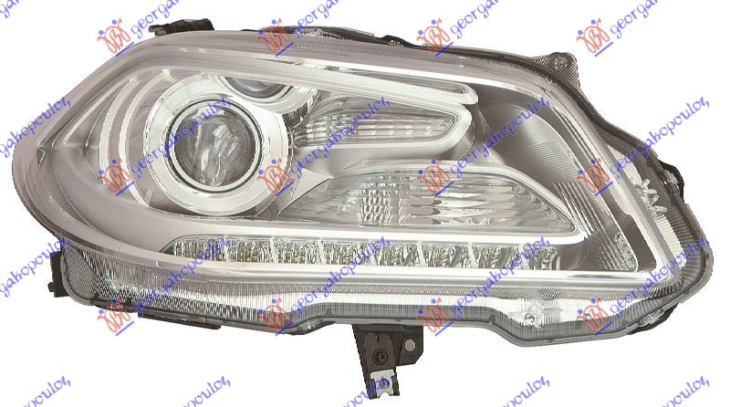 FAR XENON SA LED DNEVNIM SVETLOM (DEPO) Desna str. SUZUKI SX4 S-CROSS (2013-2016) (OEM: 35100-66MA0-00, 3510066MA000, 35120-61MA1-000)