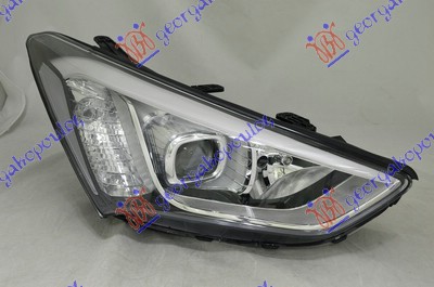 FAR XENON SA LED DNEVNIM SVETLOM (TYC) Desna str. HYUNDAI SANTA FE (2012-2016) (OEM: 92102-2W200, 92102-2W205, 921022W200)