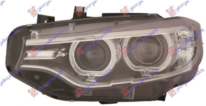 FAR Bi-XENON SA LED DNEV. SVETLOM (TYC) Leva str. BMW SERIES 4 (F32/36/33/)COUPE/GR.COUPE/CABRIO (2014-) (OEM: 63117377843)