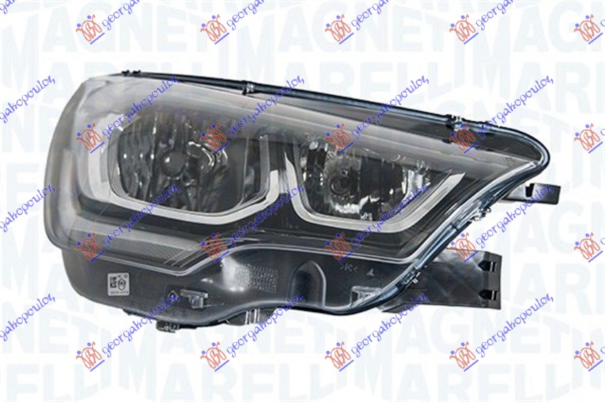FAR ELEKTRICNI SA LED DNEVNIM SVETLOM 15- (MARELLI) Desna str. CITROEN C4 (2011-2020) (OEM: 9808623780)