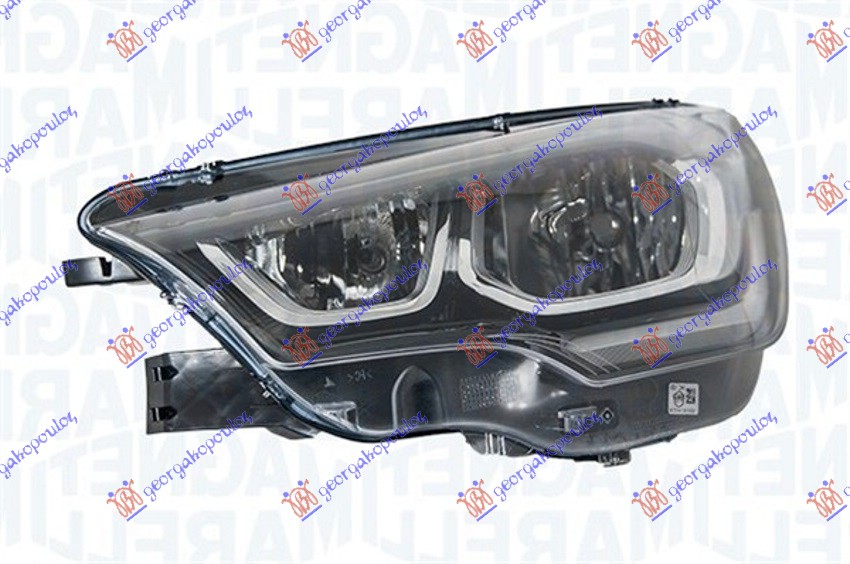 FAR ELEKTRICNI SA LED DNEVNIM SVTLOME 15- (MARELLI) Leva str. CITROEN C4 (2011-2020) (OEM: 9808623880)