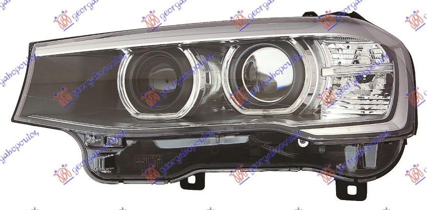 FAR Bi-XENON SA LED DNEVNIM SVET. (DEPO) Leva str. BMW X4 (F26) (2014-2018) (OEM: 63117401131)