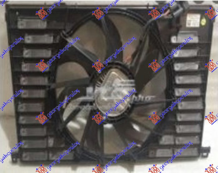 VENTILATOR KOMPLET 2.9-3.0 BENZIN PORSCHE PANAMERA (2016-) (OEM: 9A712120312)