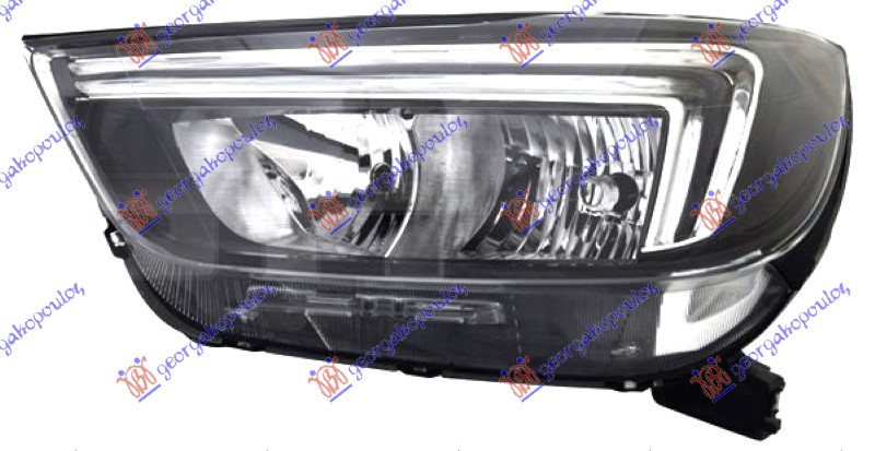 FAR EL. (H7/HB3) SA LED DNEV.SVET. (TYC) Leva str. OPEL MOKKA X (2016-2020) (OEM: 42698953)