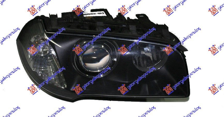 FAR XENON AFS (PROVIDAN MIG) (MARELLI) Desna str. BMW X3 (E83) (2004-2007) (OEM: 63123418388)