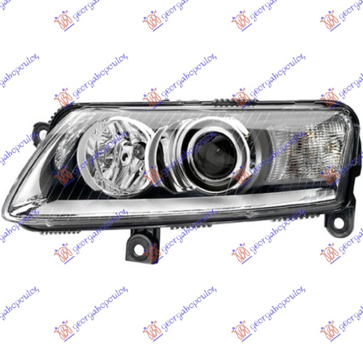 FAR BI-XENON AFS HELLA Leva str. AUDI A6 (2004-2008) (OEM: 4F0941029AF, 4F0941029BB)