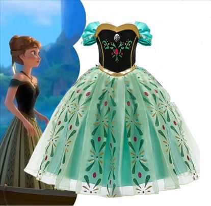 Anna Frozen kostim haljina Ledeno kraljevstvo