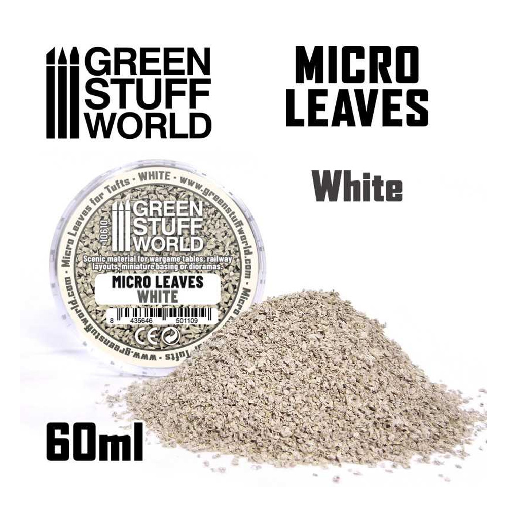 Micro Leaves - White Mix (15gr)