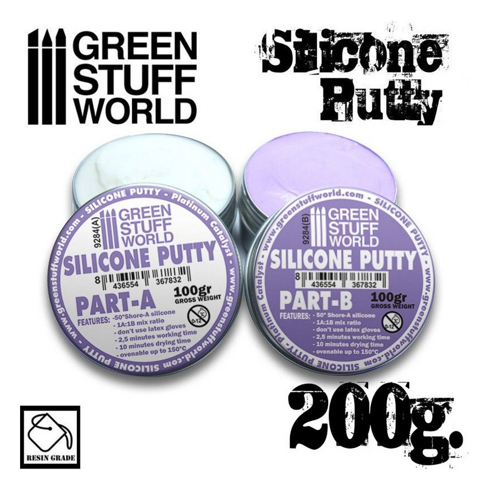 Violet Silicone Putty 200gr