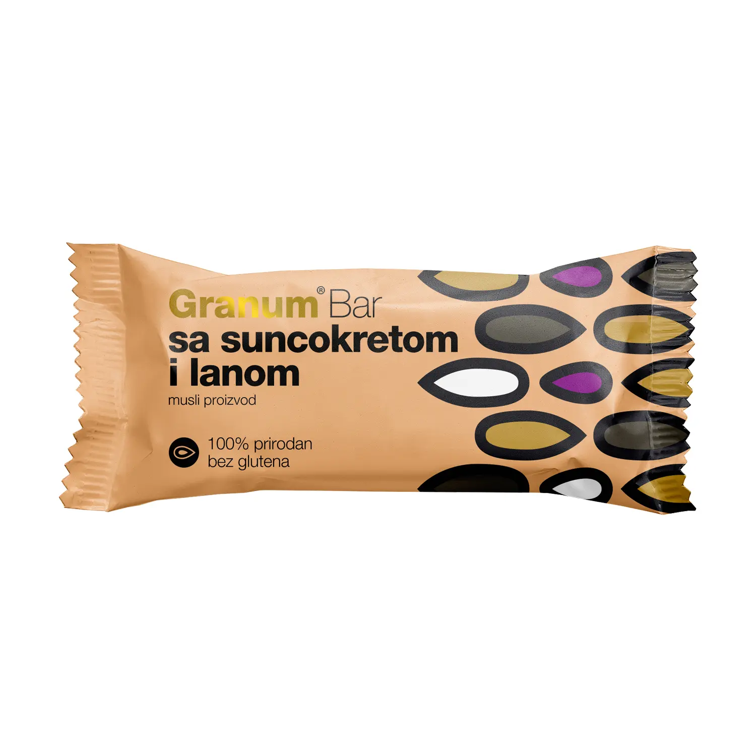 GRANUM Bar sa suncokretom i lanom 30g