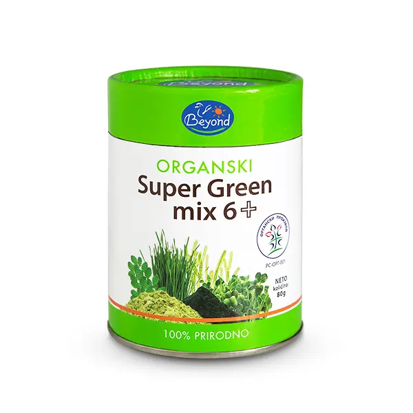 BEYOND Super Green Mix 6 organic 80g