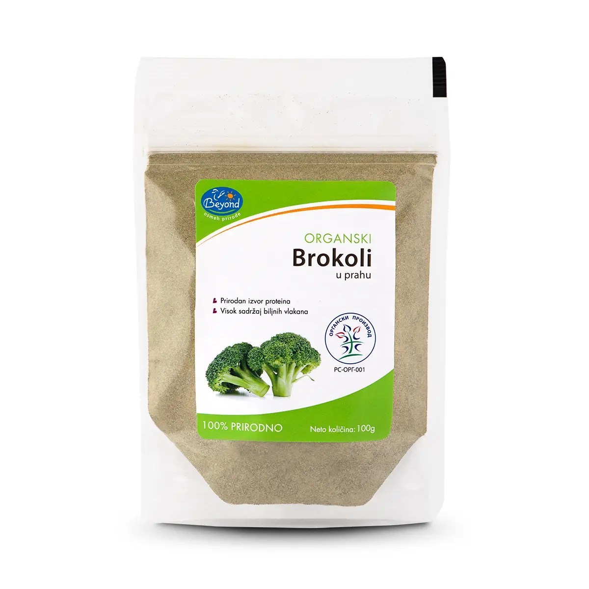 BEYOND Brokoli u prahu organic 100g