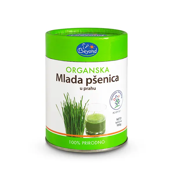 BEYOND Mlada pšenična trava u prahu organic 100g