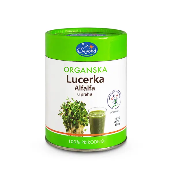 BEYOND Mlada lucerka u prahu organic 100g