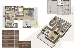 Urbana vila na Telepu, penthouse 139,04m2 + krovna terasa od 121m2