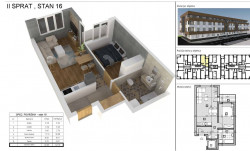 Prodajem Stan-Apartman, Adice, Novi Sad, €81.300