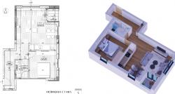 Prodajem Stan-Apartman, Bulevar Evrope, Novi Sad, €124.200