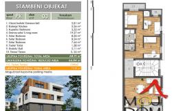 Stan,PETROVARADIN,ALIBEGOVAC,kv: 72, € 146850, ID: 1025872