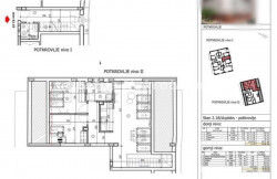 Petrovaradin-Trosoban PENTHAUS stan 79 m2 bez komšija sa sprata-mogućnost povrata PDV-a-065/385 8880