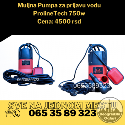 Muljna Pumpa Proline 750w Garancija