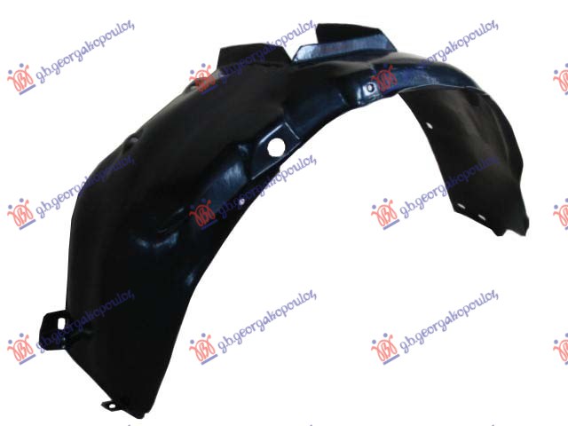 POTKRILO PLASTICNO Leva str. OPEL CORSA C (2000-2006) (OEM: 6101330, 13109022)