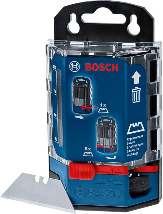 Bosch Professional zamenski trapez nožići - pakovanje od 50 komada, 1600A01V3J