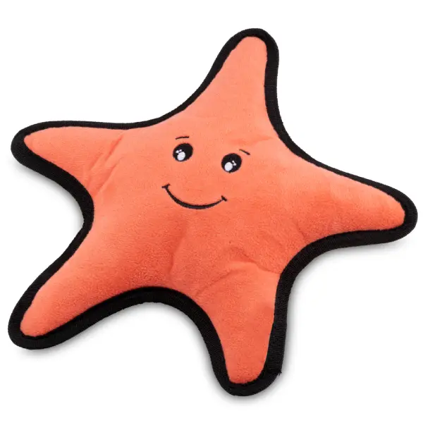 BECO PETS Igračka za pse Sindy the Starfish narandžasta